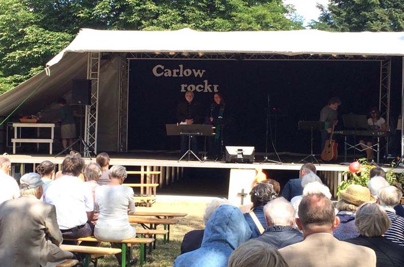 14 – Neubau einer Festbühne – Gemeinde Carlow – LEADER Schaalsee